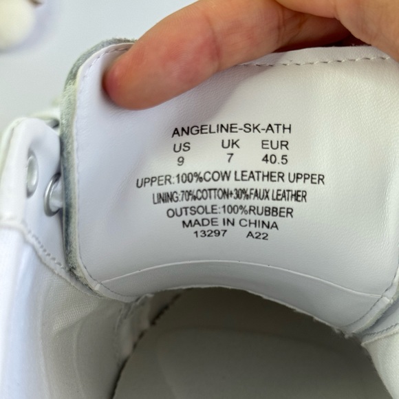 Ralph Lauren | Shoes | Ralph Lauren Angeline Iv Action Leather Sneakers ...